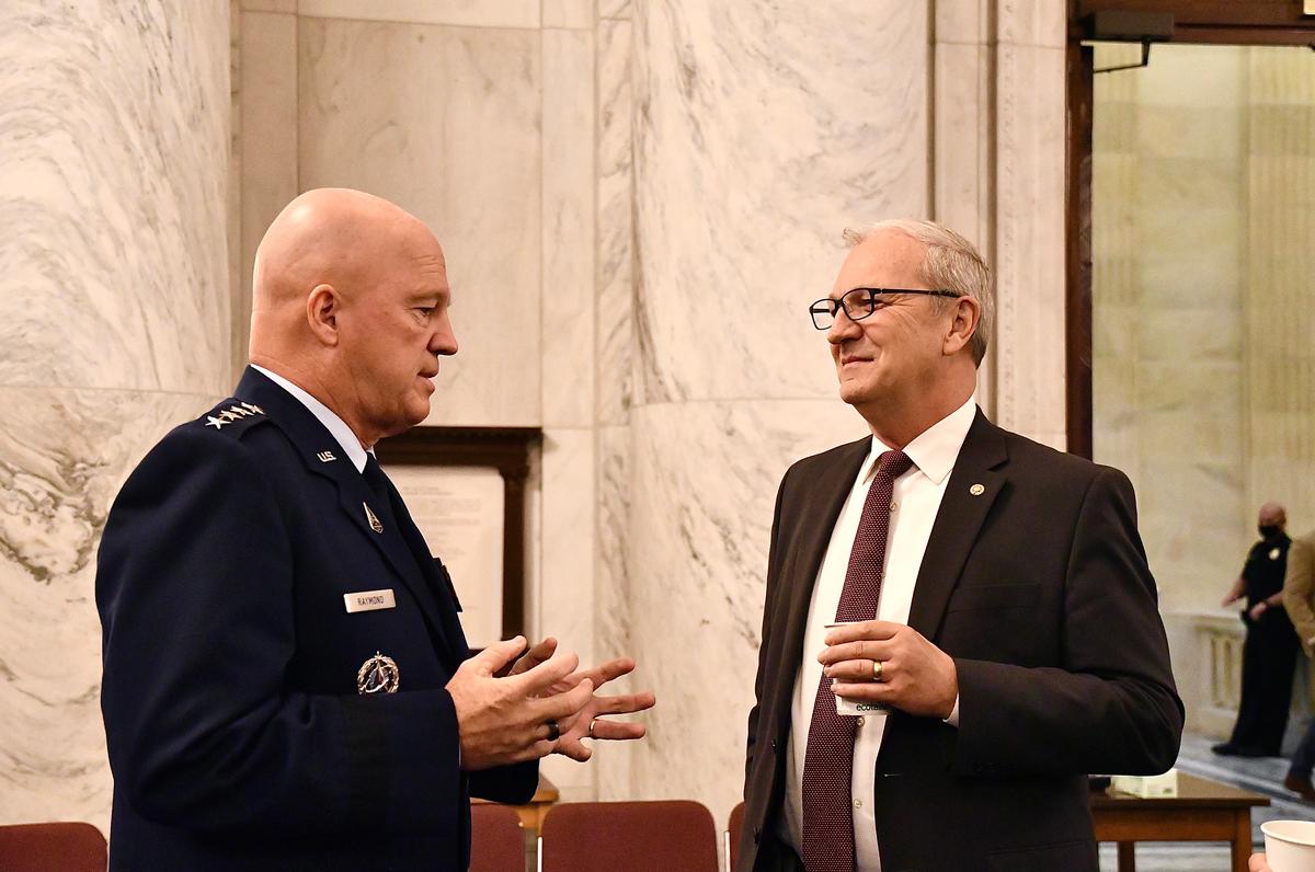 Sen. Cramer Hosts Senate Space Force Caucus Breakfast