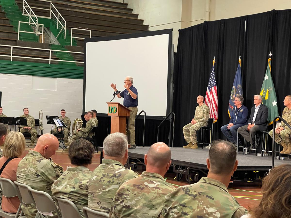 Sen. Cramer Welcomes Home North Dakota National Guard Unit from Deployment