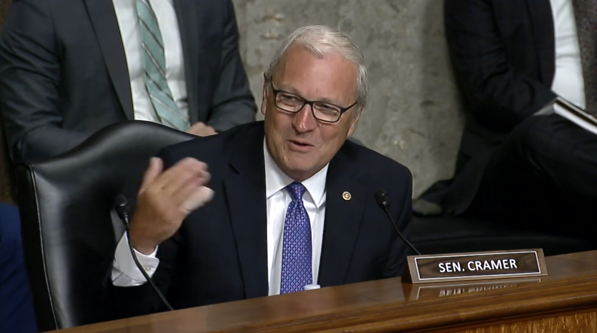 Sen. Cramer Introduces EERC’s John Harju at EPW Hearing on CCUS
