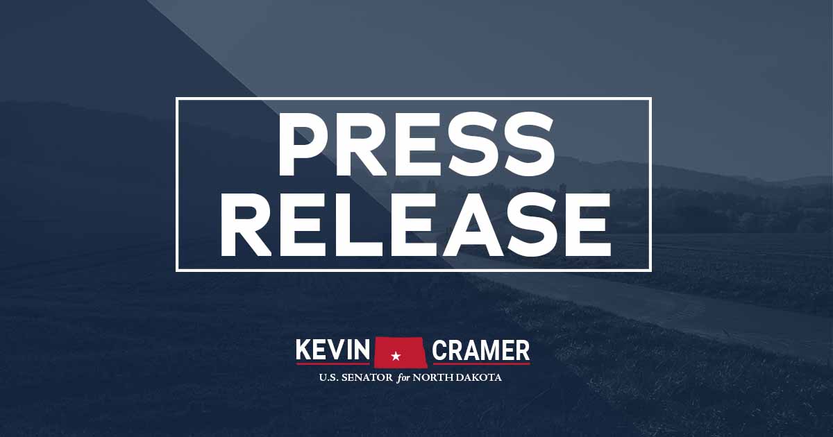 Sen. Cramer Leads Bipartisan Letter to USDA on Regulatory Relief for ...