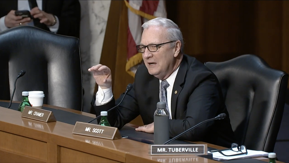 Senator Cramer Questions STRATCOM, SPACECOM Leadership Testify at SASC ...