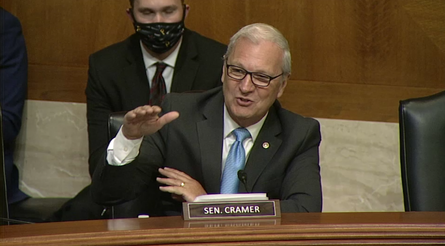 Sen. Cramer Discusses Snake Creek Embankment Management at EPW Hearing
