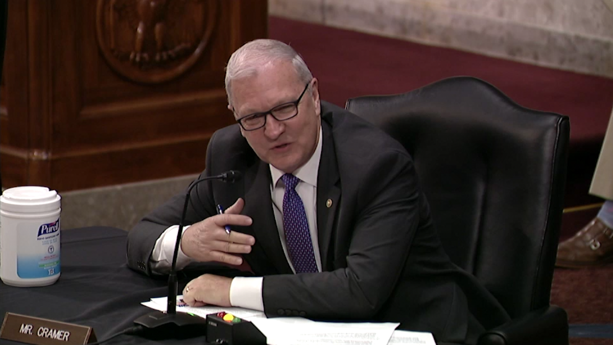 Sen. Cramer Discusses Iran Nuclear Deal, Weapons Sales, ISR at SASC Hearing
