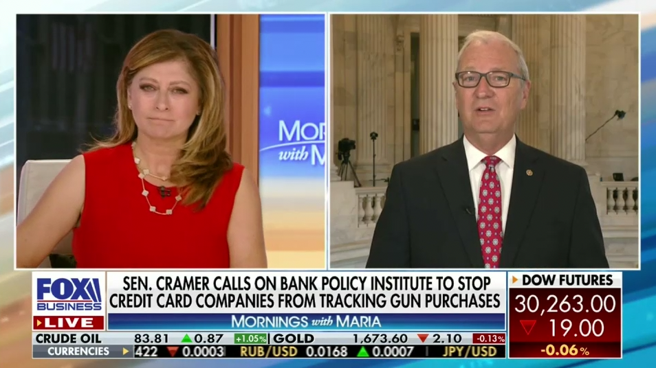 Sen. Cramer Pushes Back on Efforts to Track Gun Purchases, Destructive ...