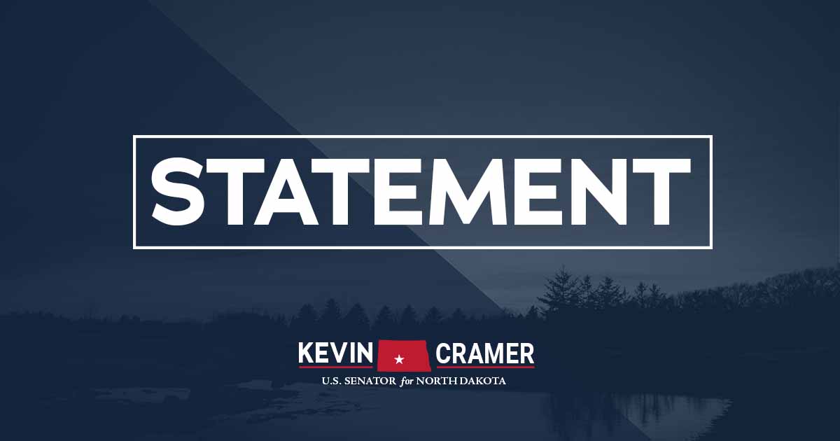 Sen. Cramer: USDA Makes Significant Purchase for a Foot-and-Mouth ...