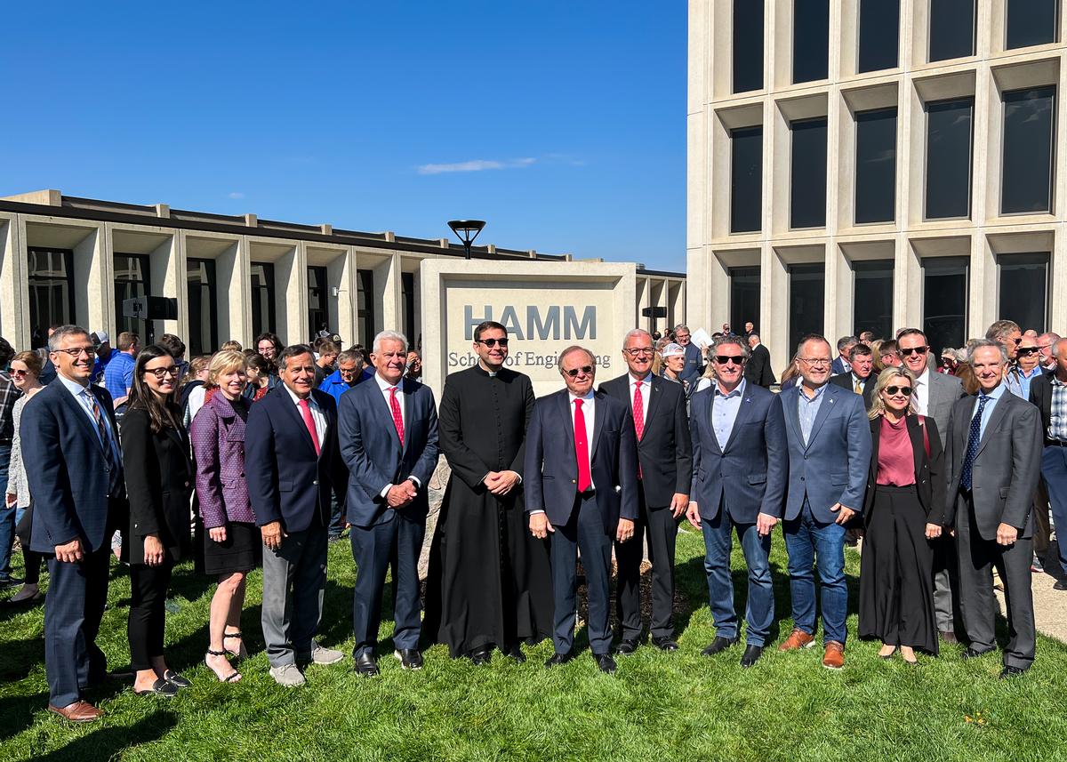 Sen. Cramer Attends the Hamm School of Engineering Ribbon Cutting Ceremony