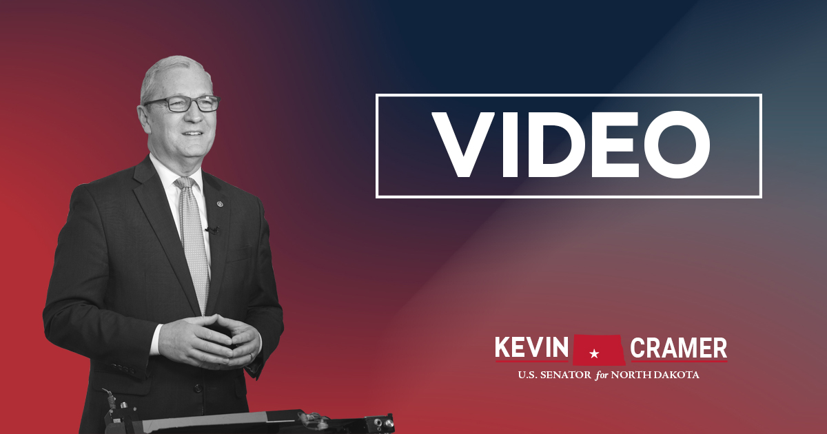 Sen. Cramer Discusses Energy Policy on Bloomberg, Fox Business